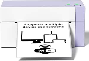 Amazon.com: Wireless Thermal Printer, Shipping Label Printer, Address ...