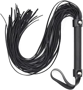 Amazon.com: BDSM Leather Whip French Tickler Spanking Paddle BDSM Sex ...