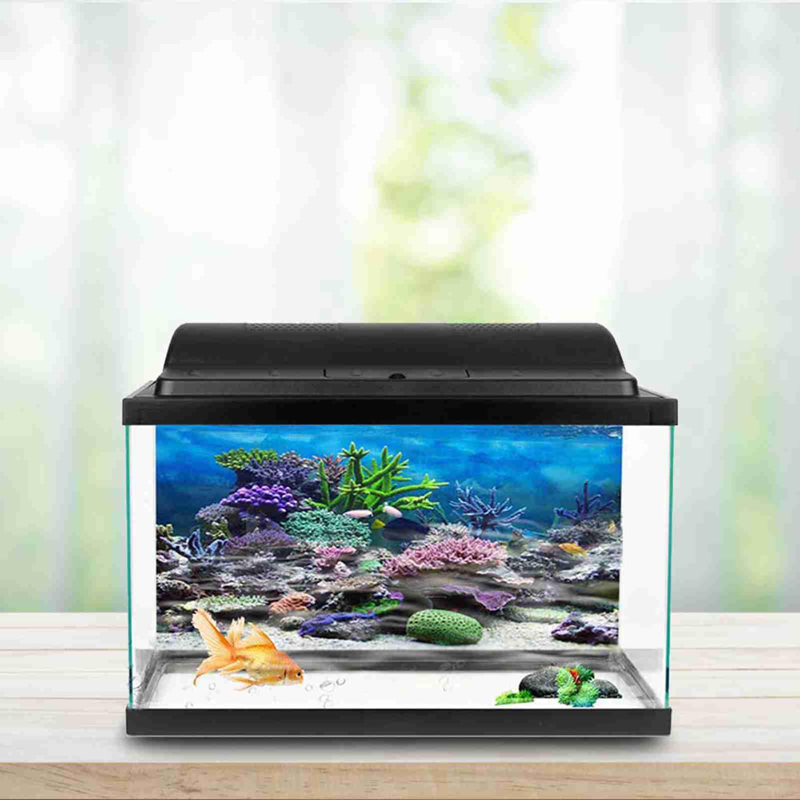 Snapklik.com : Fish Tank Poster,PVC Adhesive Poster Underwater Coral ...