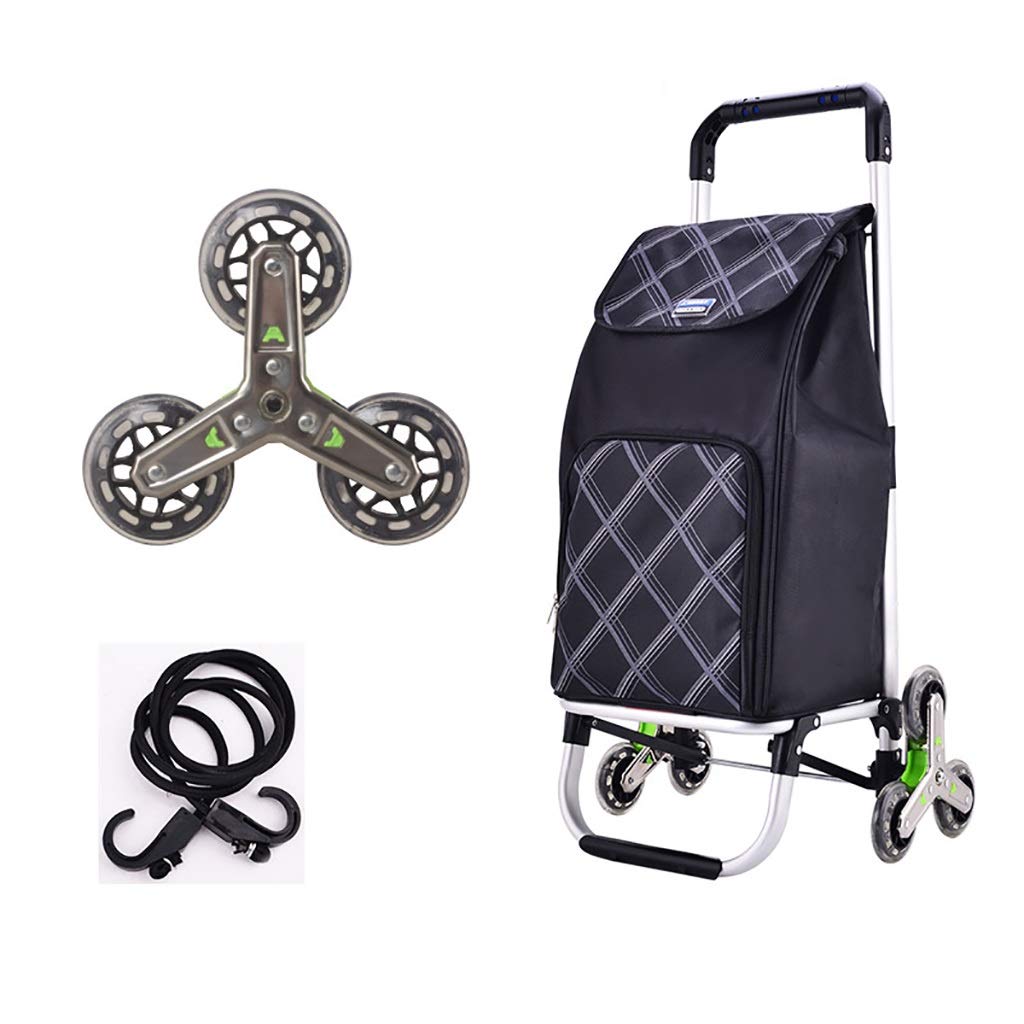 Buy G’z Foldable Shopping Trolley Folding Stair Climbing Cart ...