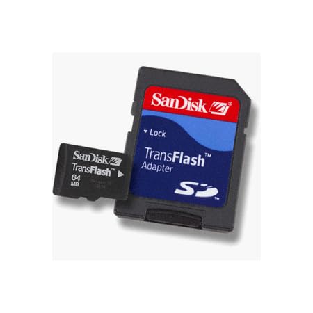 Amazon.com: Sandisk 64mb Transflash Micro Sd Card with Adapter ...