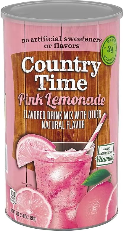 Amazon.com: Country Time Powdered Lemonade Drink Mix (82.5 oz.) - (1 ...