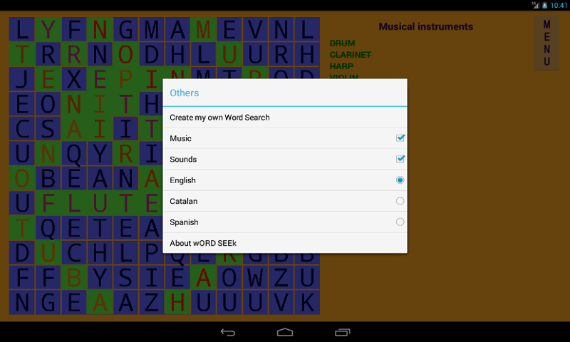 Word Search puzzle wORD SEEk:Amazon.com:Appstore for Android
