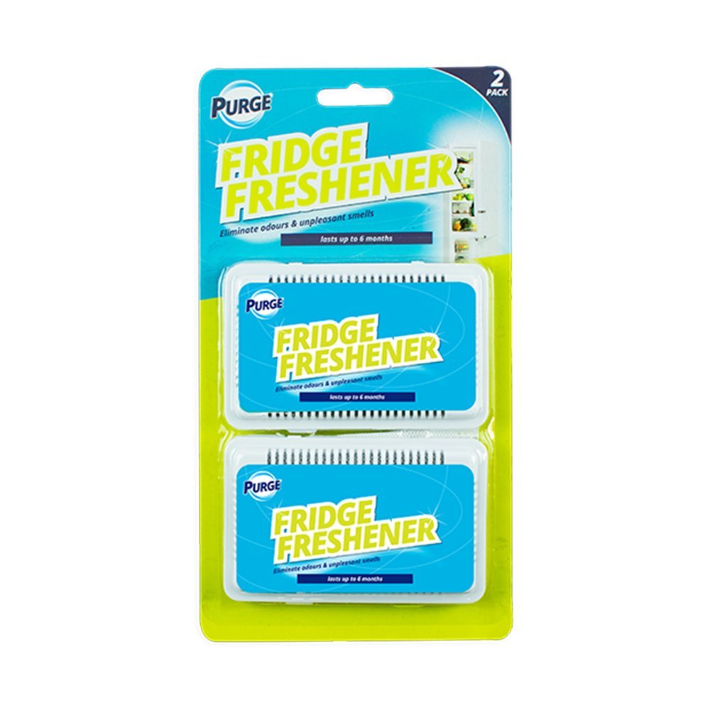 2 Pack Fridge Fresh Air Freshener Odour Absorber Bad Smells Deodoriser ...