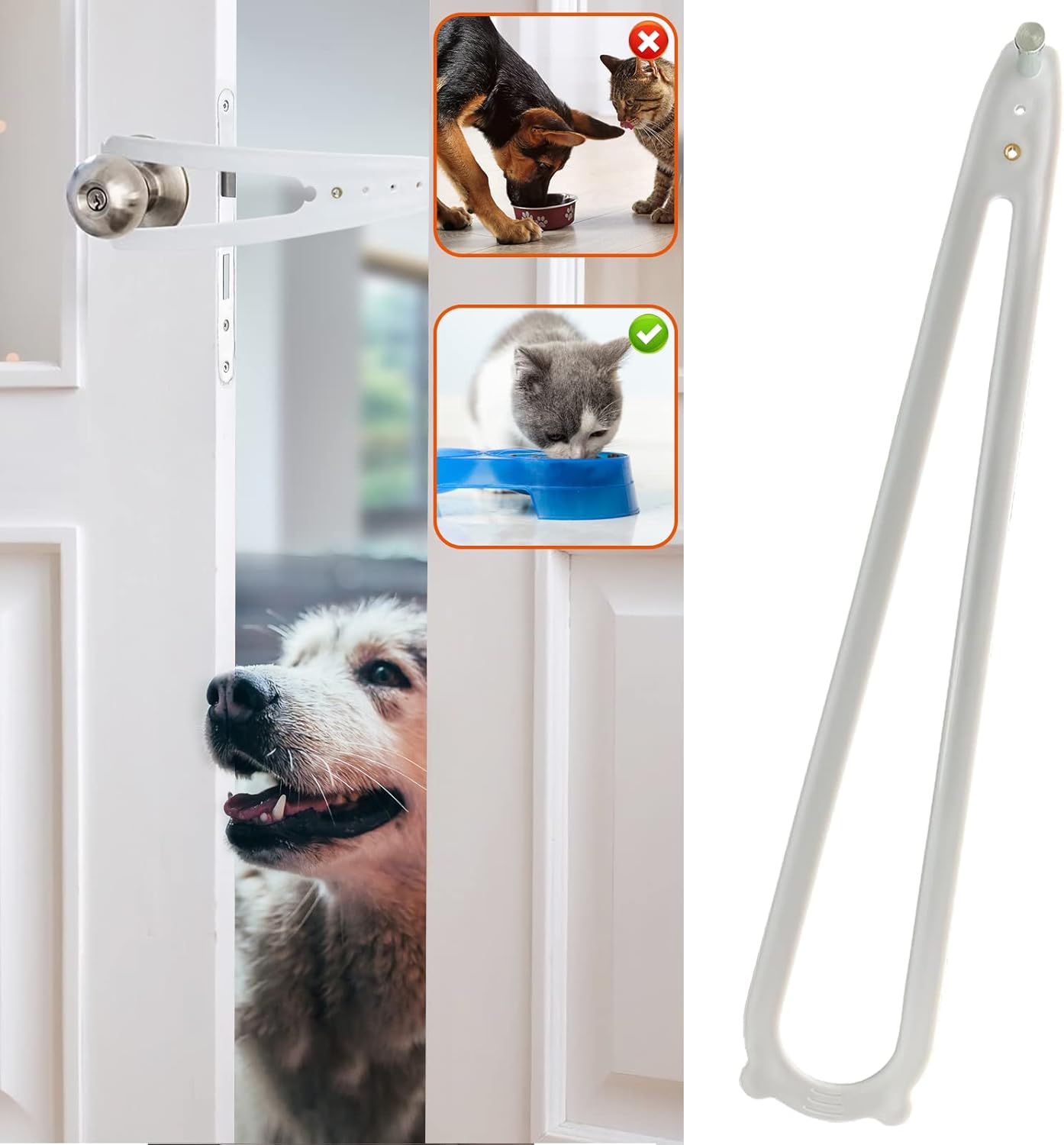 Amazon.com : 1PCS Cat Door Holder Latch - Cat Door Alternative - No ...