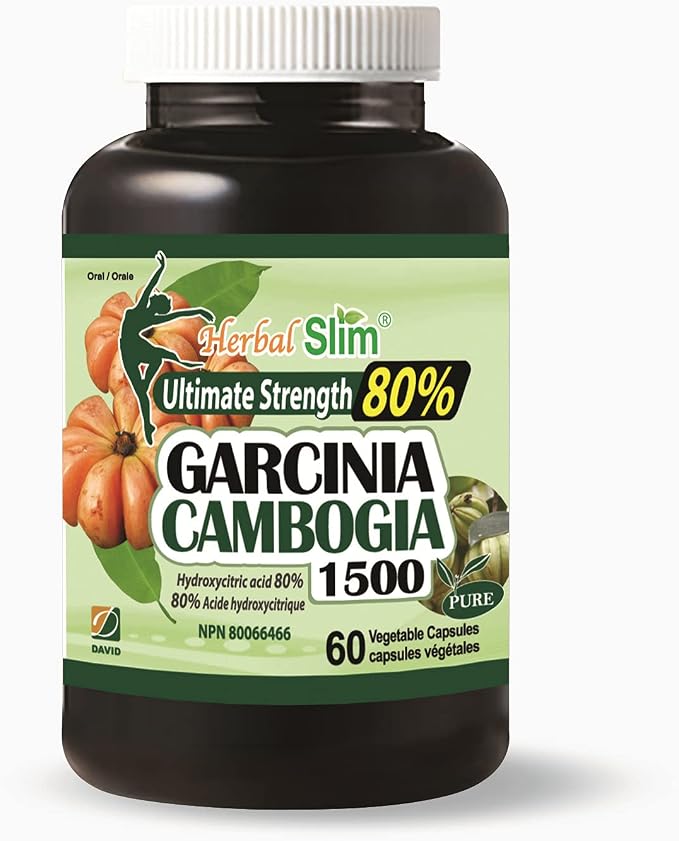 Herbal Slim - Garcinia Cambogia 1500, 80% Force - 60 Vcaps : Amazon.ca ...