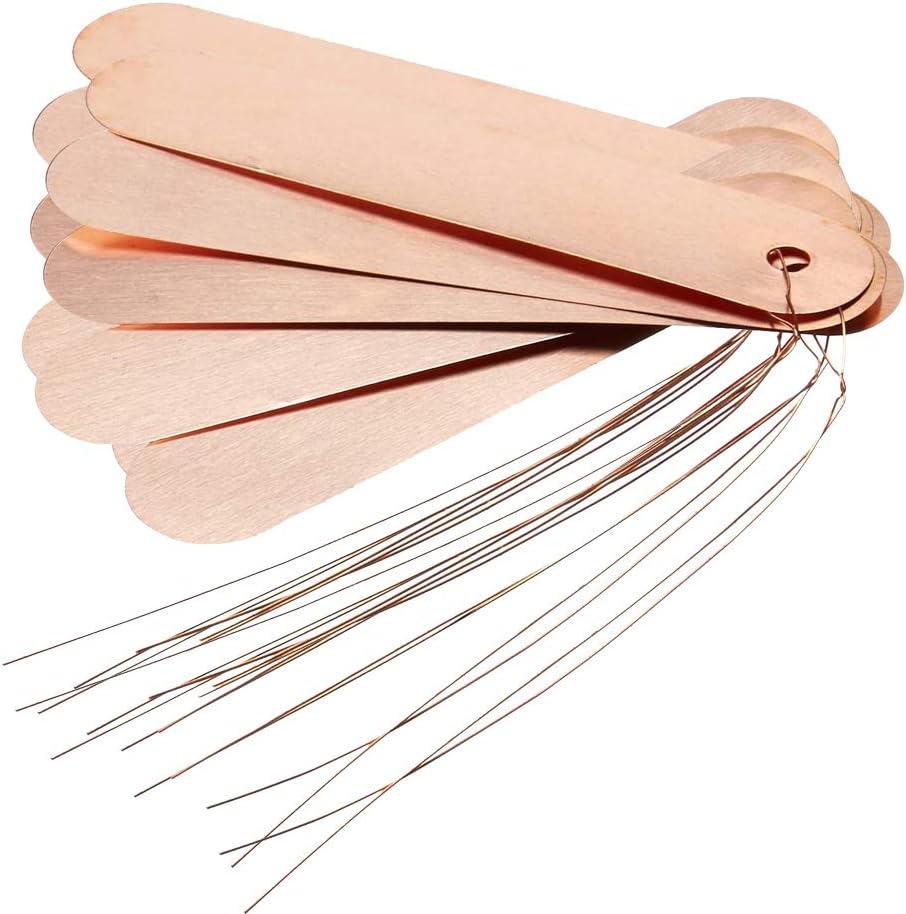 Copper Plant Labels for Garden Plants Pack of 10 by Thompson and Morgan ...