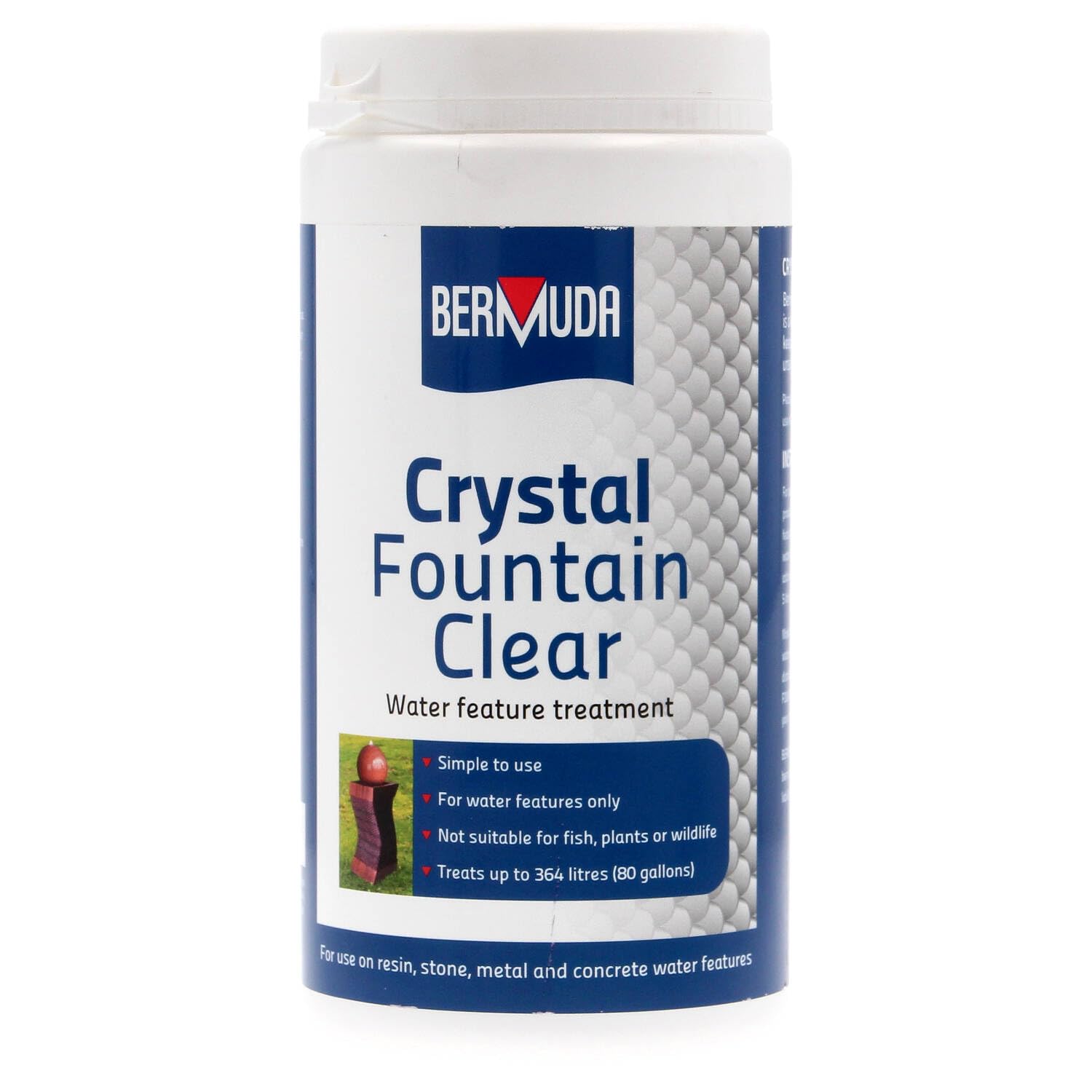 Bermuda Crystal Fountain Clear 1kg - Water Feature Cleaner : Amazon.co ...