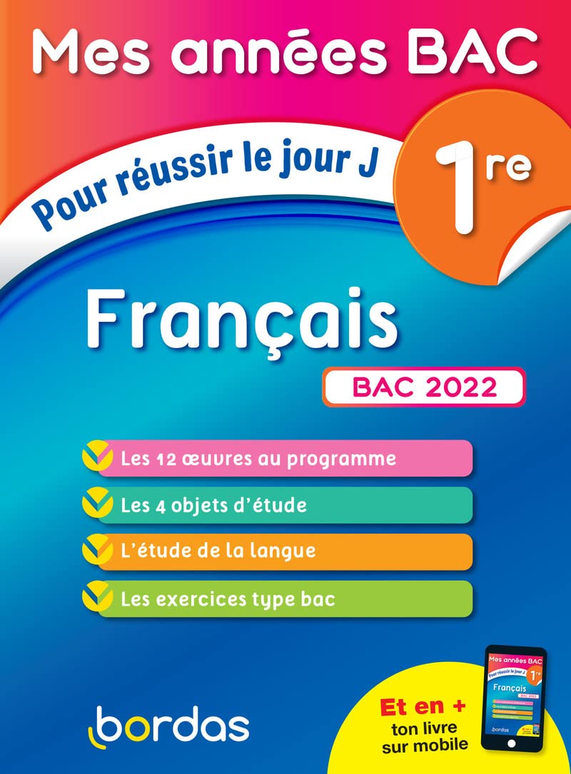 Mes années BAC - Cours-Exercices - Français 1re - BAC 2021 (ancienne ...