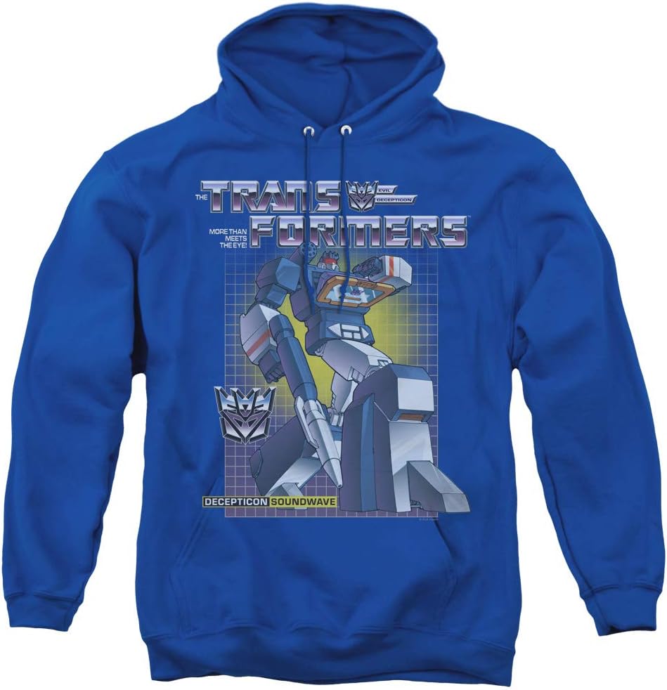 Amazon.com: Transformers Hoodie Soundwave Royal Hoody : Clothing, Shoes ...