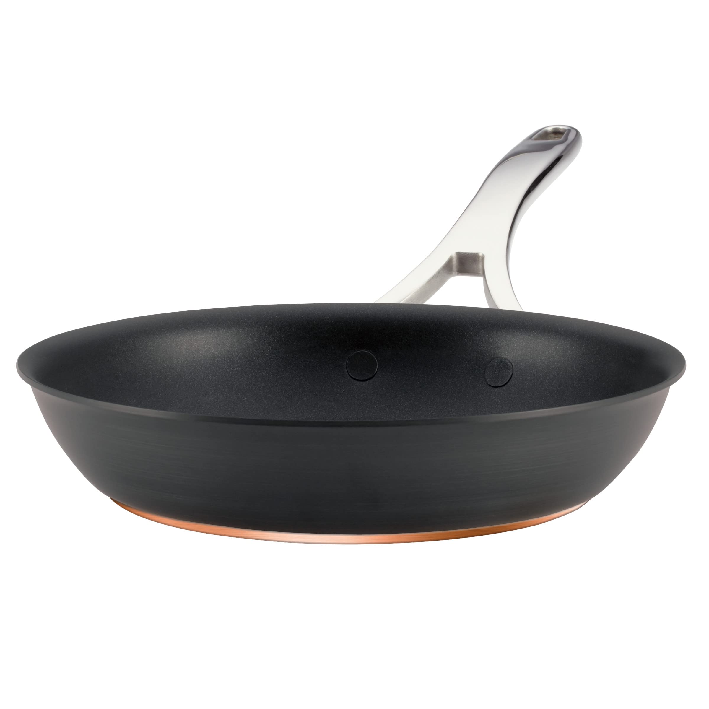Snapklik.com : Anolon Nouvelle Copper Frying/Fry Pan/Skillet Set