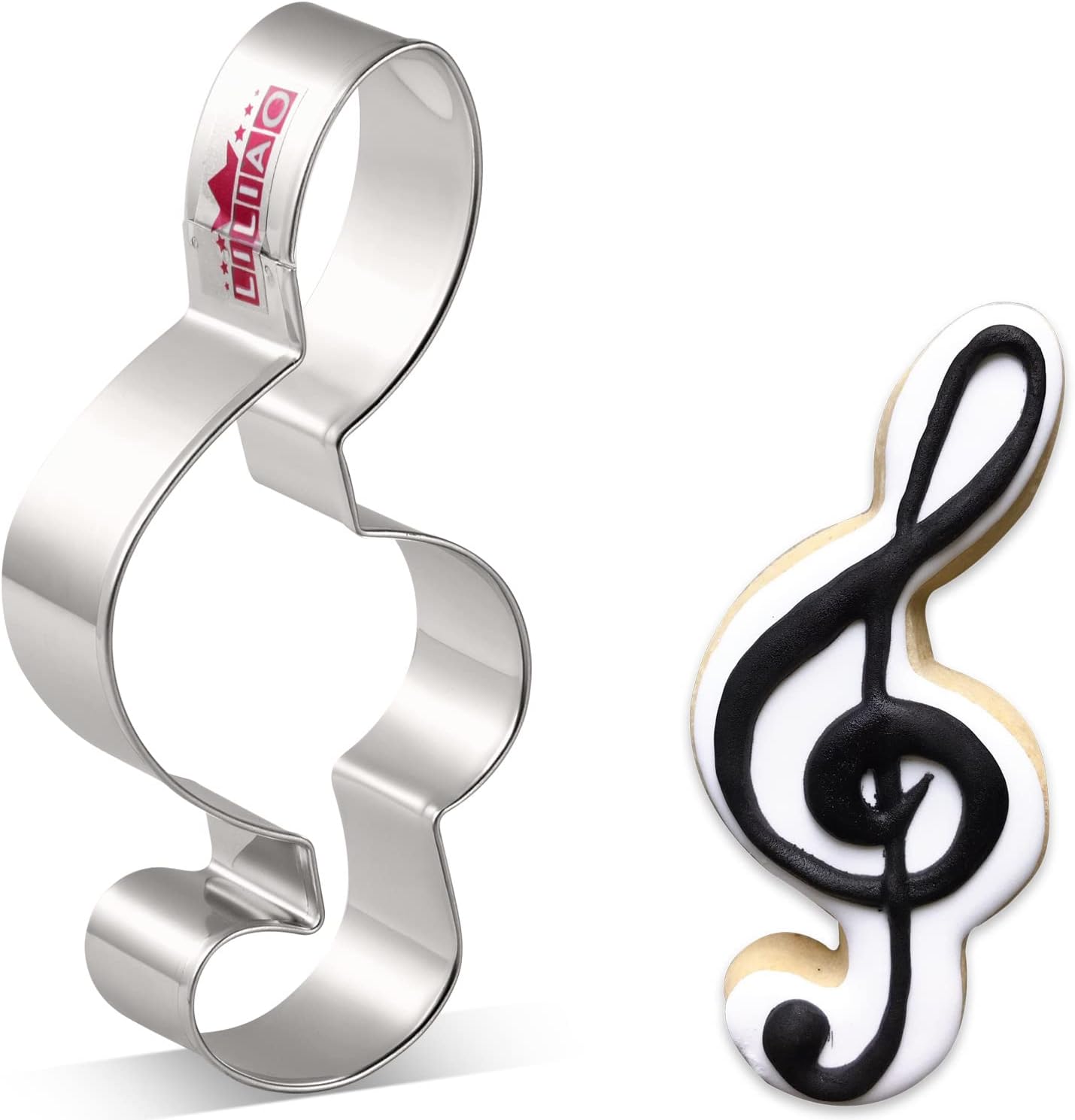 Amazon.com: R&M Music Note 3.5" Cookie Cutter in Durable, Economical ...