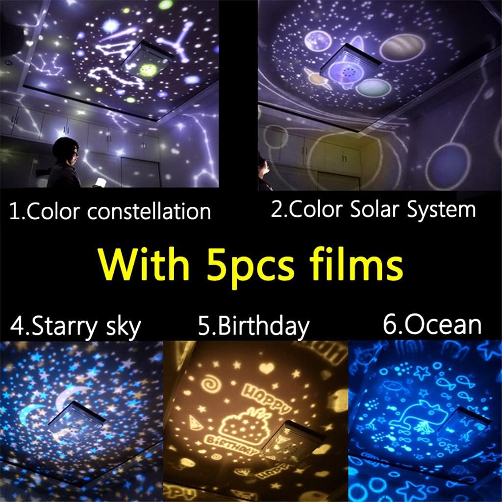 ZLXDP – Proyector LED mágico de cielo estrellado luz nocturna proyector ...