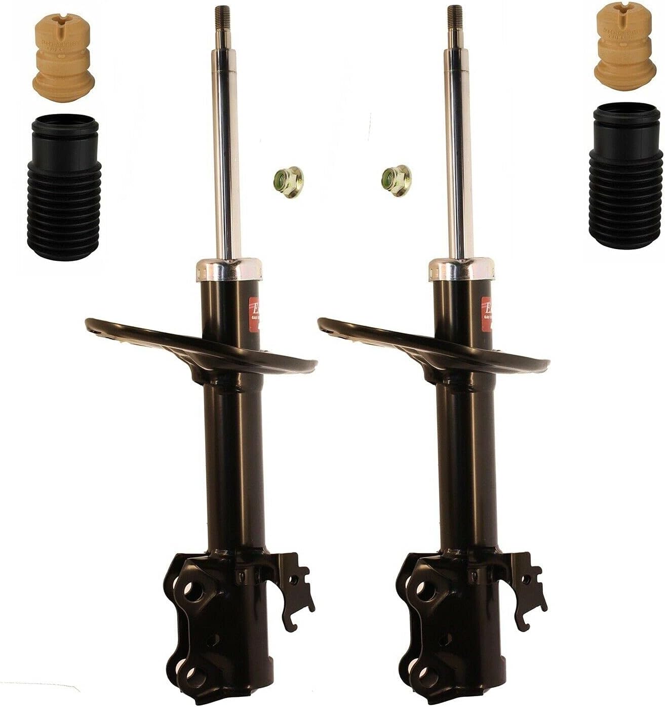 Amazon.com: Replacement Front Suspension Struts & Bellows kit Mechanics ...