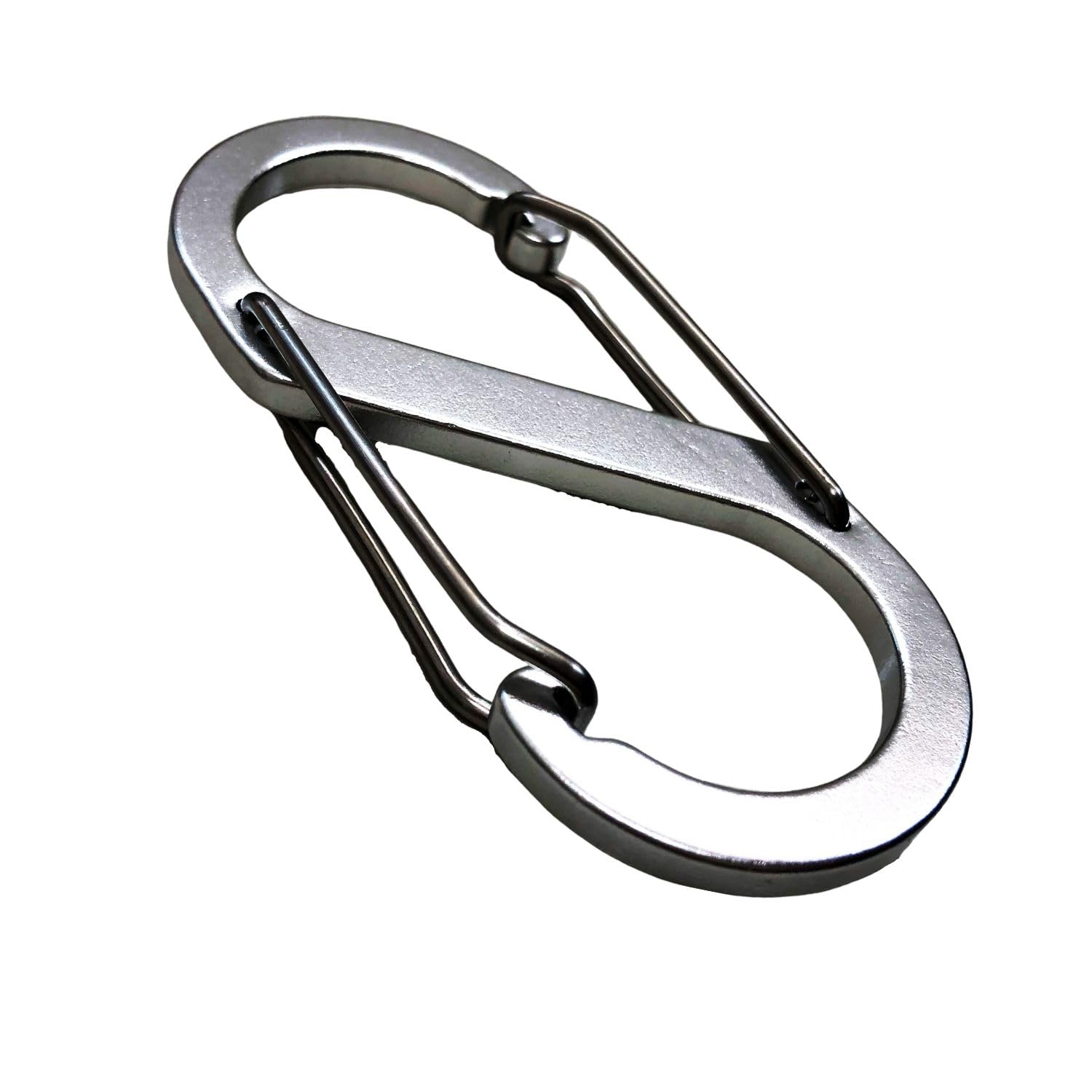 Amazon | Okima サッカー ボール バッグ 4号 ホルダー 収納 ネット リュック取付 自転車取付 小学生向け (S字カラビナのみ, シルバー) | Okima | ボールバッグ