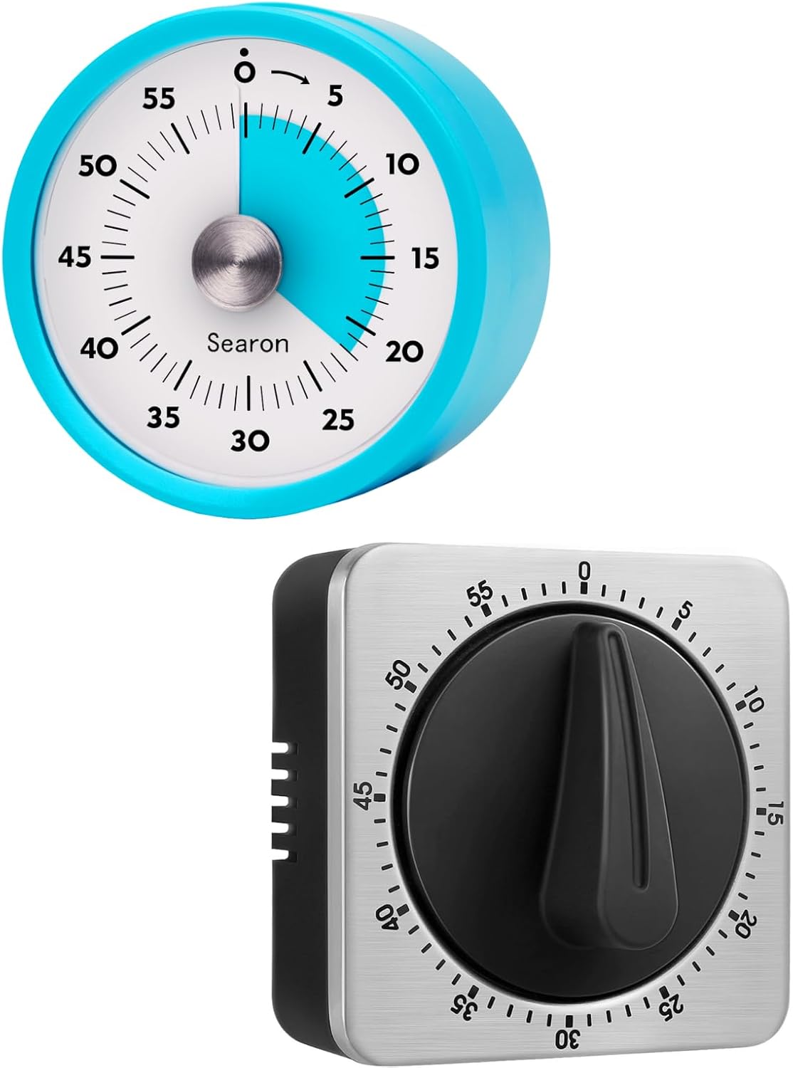 Amazon.com: Searon Kitchen Timers for Cooking, Magnetic Visual Timer ...
