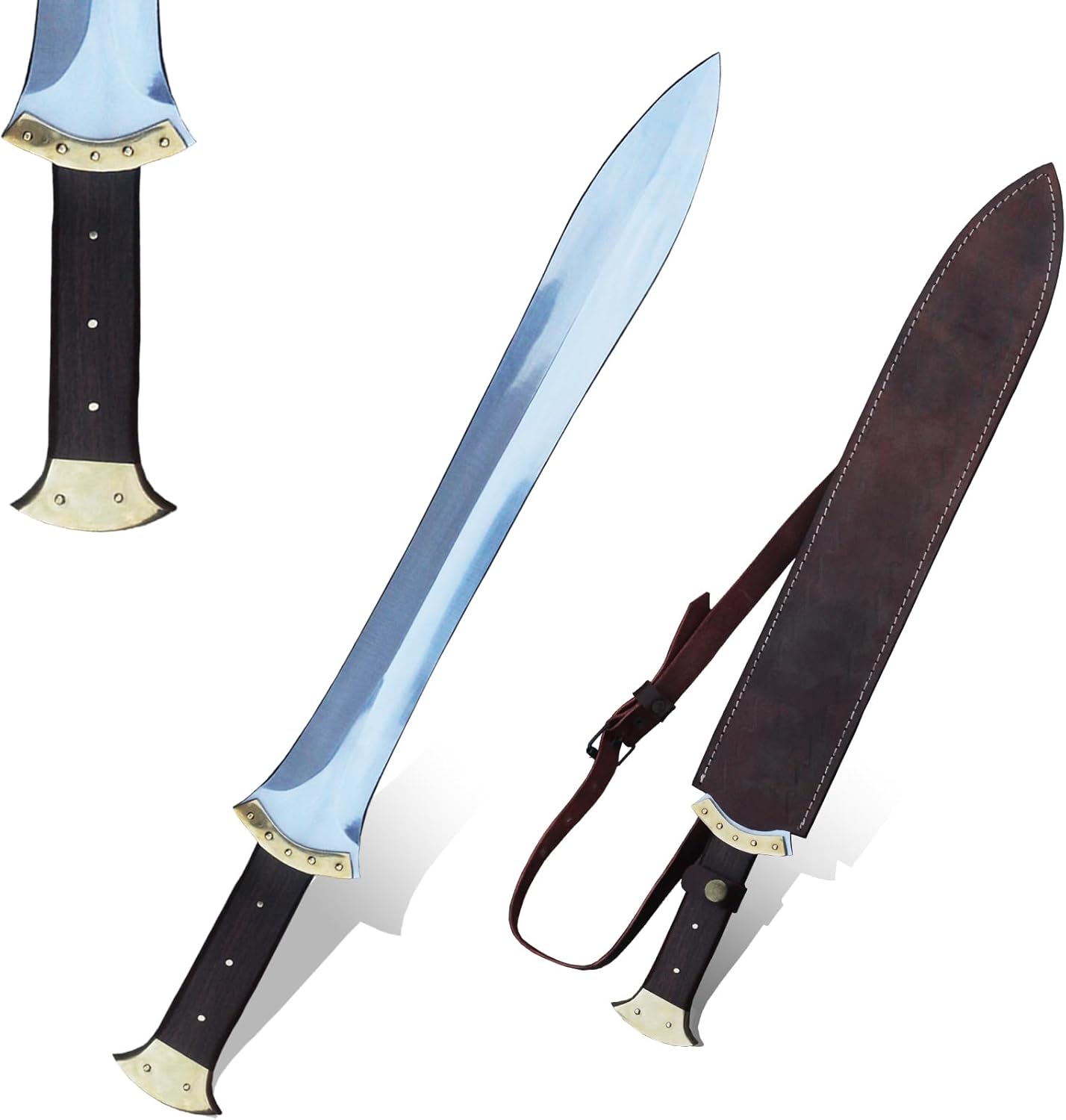 Amazon.com : Generic Roman Gladius Sword Real, Full Tang Short Sword ...