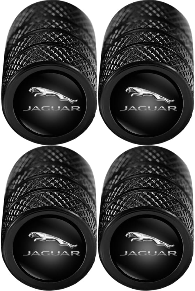 Amazon.com: SZHYF 4PCS Car Tyre Valve Caps for Jaguar XE XEL XF XFL XJ ...