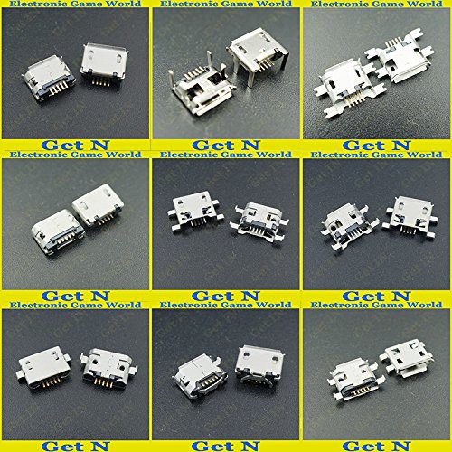 Generic 15Models, 60pcs Micro USB Jack Tablet MID Smartphone Mobile ...