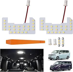Amazon | Mixsuper ステップワゴン 専用 LEDルームランプ RP6 RP7 RP8 LEDライト 室内灯 高輝度 5050SMD 室内 LEDルームランプセット ステップ ...