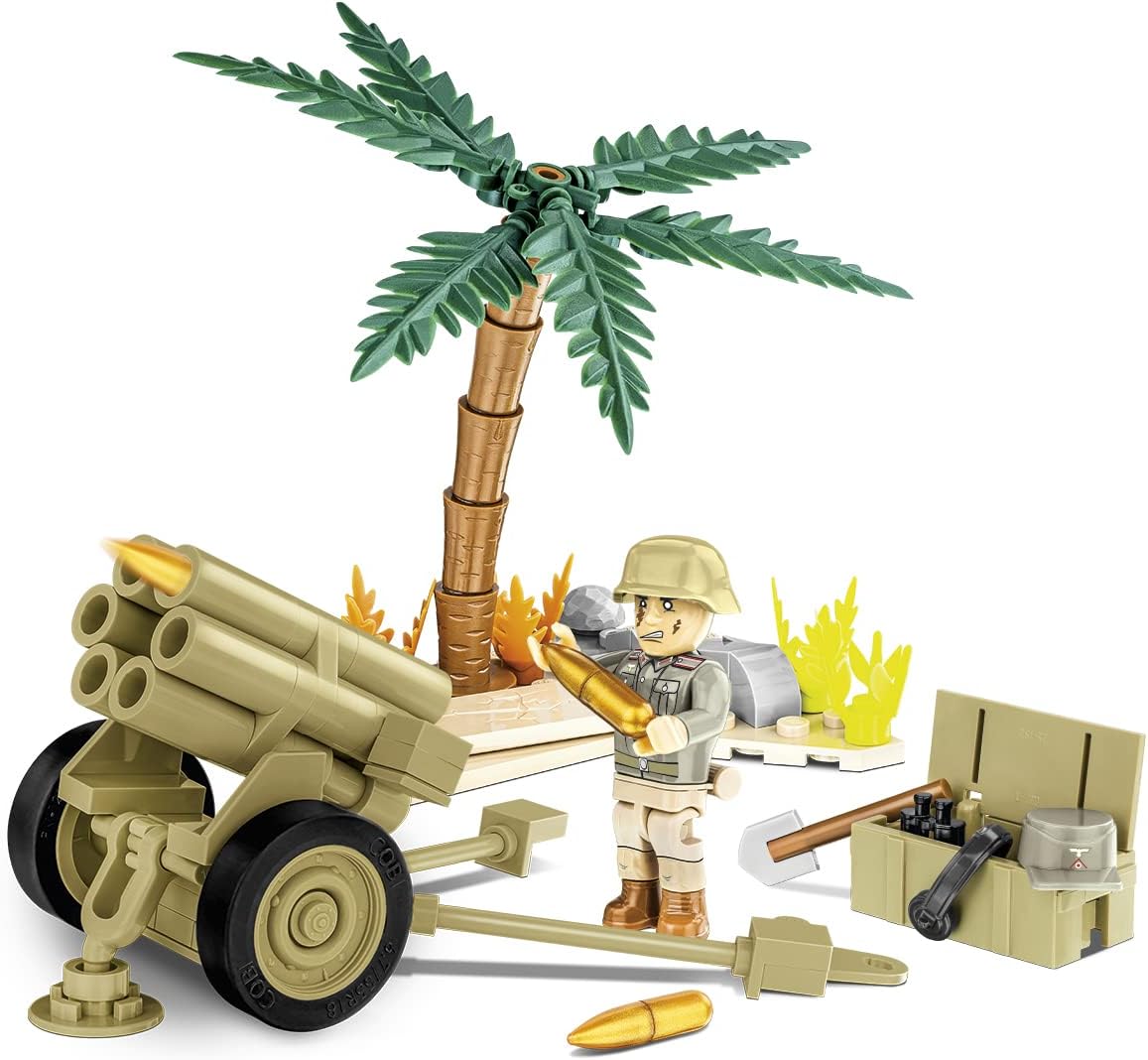 Amazon.com: COBI Historical Collection: World War II 15cm Nebelwerfer ...