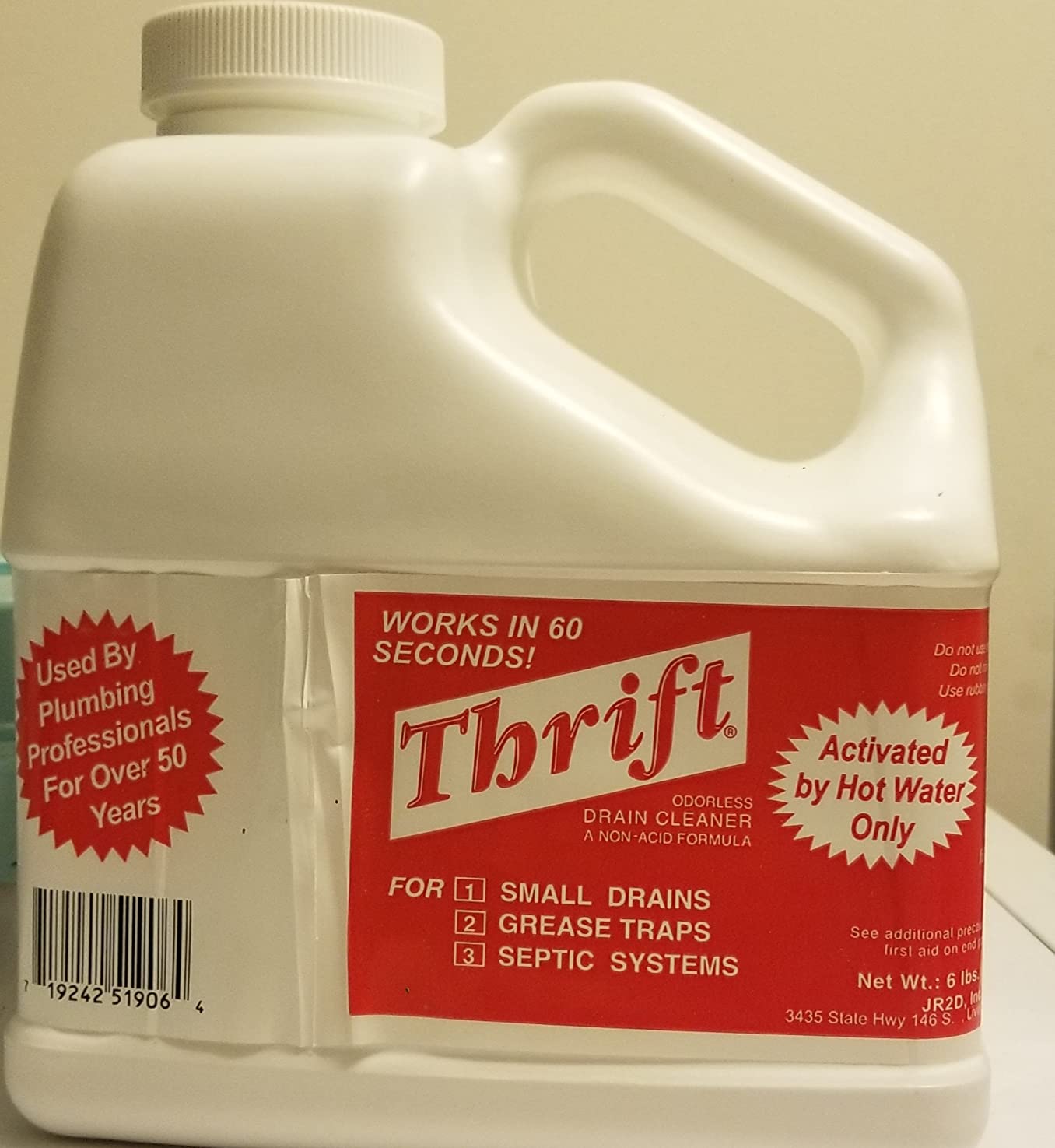 Amazon.com: Thrift FBA_T-600 Alkaline Based 6 lb. Granular Drain ...