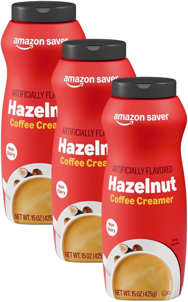 Amazon.com: Amazon Saver, Hazelnut Powder Coffee Creamer, Non Dairy, 15 ...