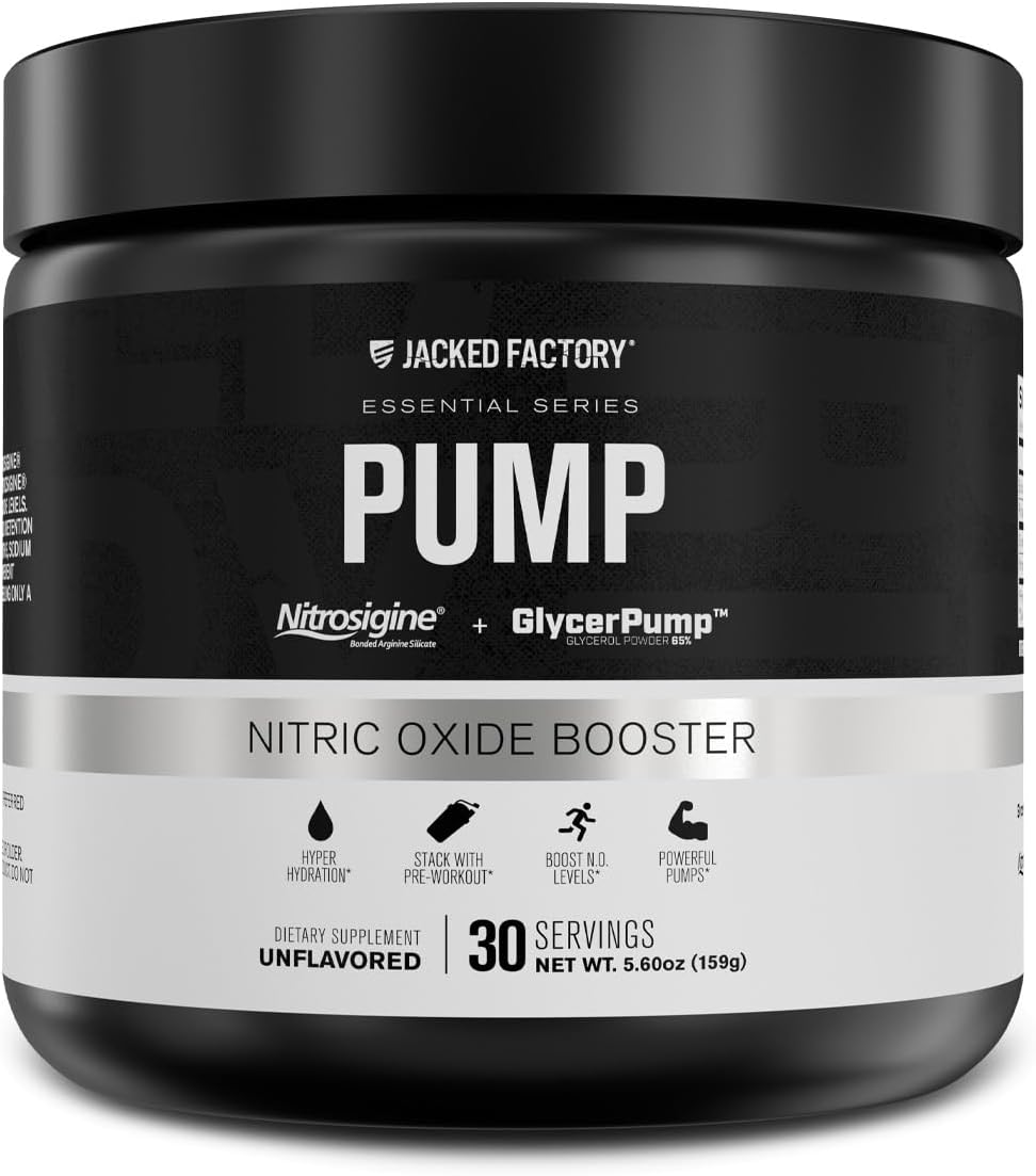 Amazon.com: Jacked Factory Essentials Pump - Glycerpump Glycerol ...