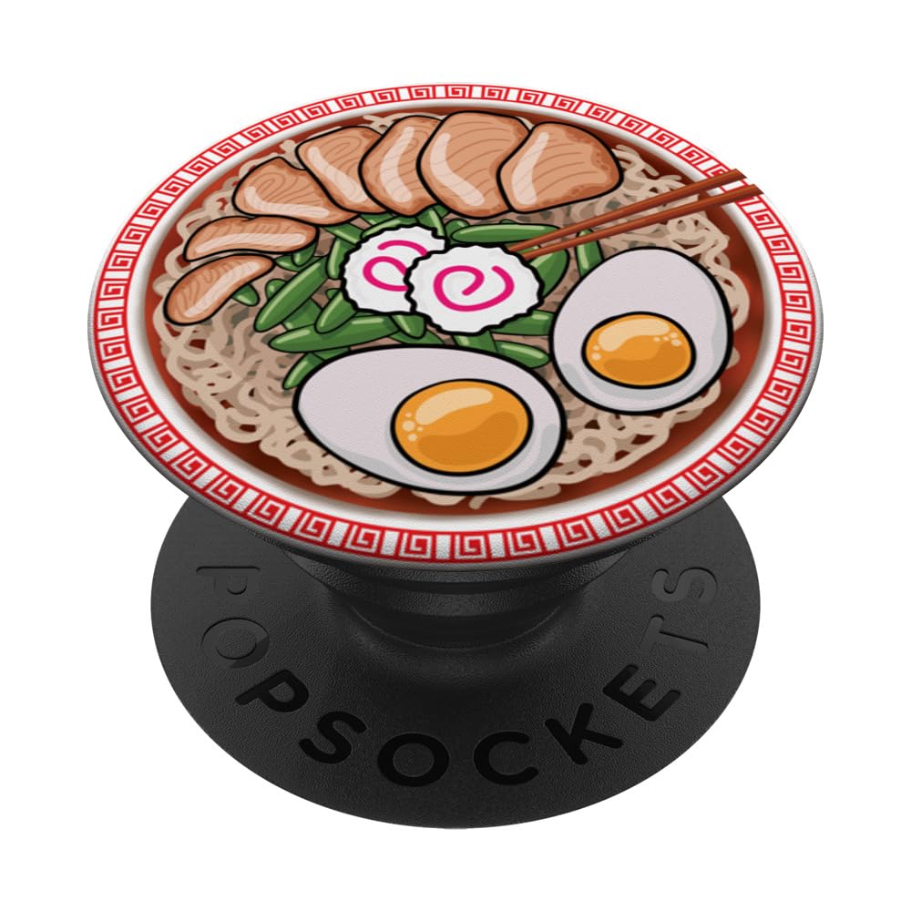 Anime Pop Socket Japanese Geisha Anime Girl Waifu Oni Mask Demon Art ...