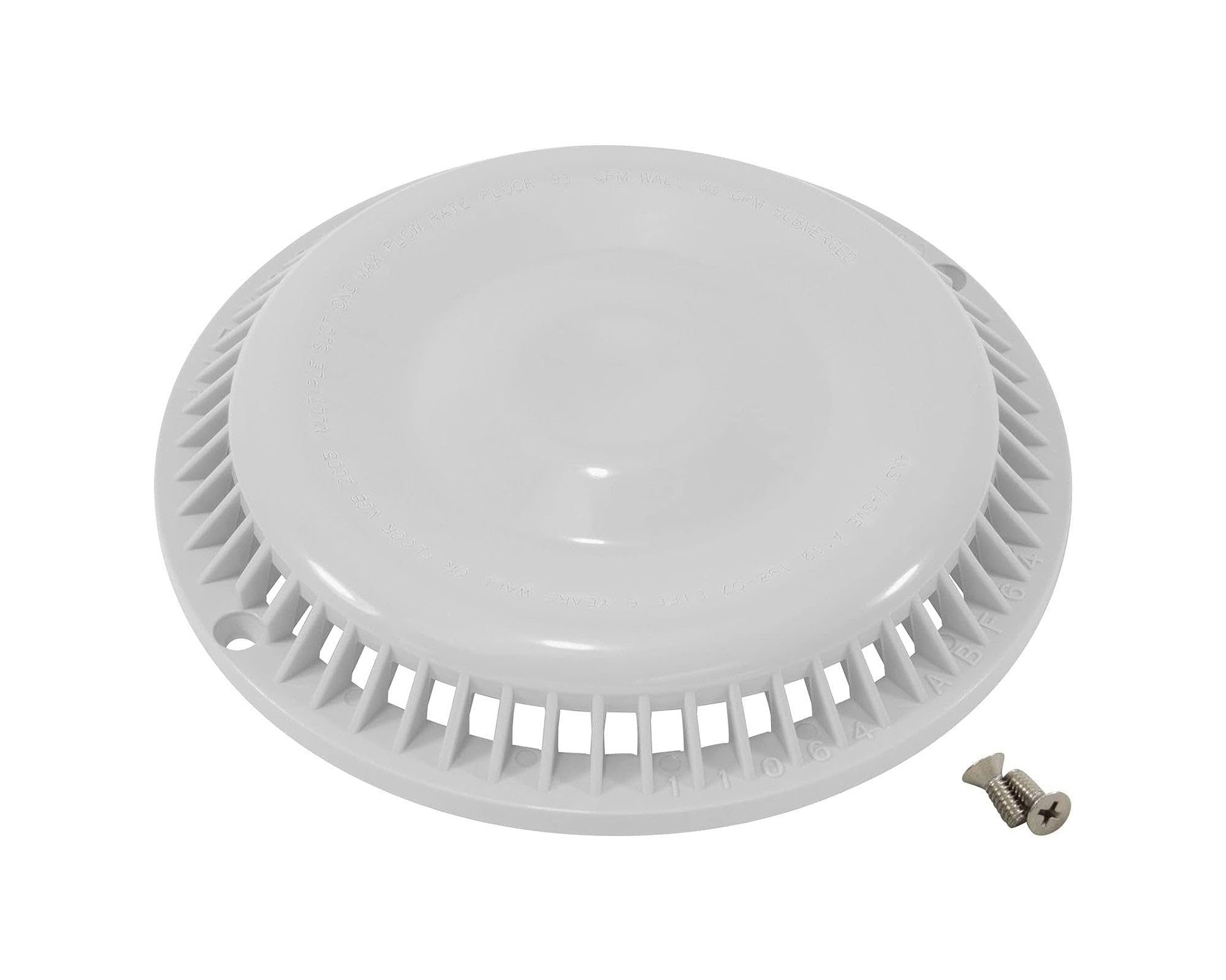 Amazon.com: Afras Anti-Vortex White Drain Cover 7 3/8 inch - White Pool ...