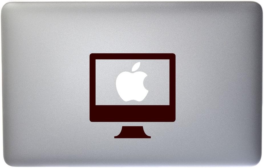 Amazon.com: Desktop Monitor Vinyl Decal for MacBook, Laptop or Other ...