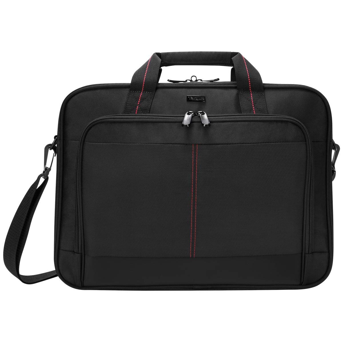 Targus Laptop Bag — Black 15.6" Classic Slim Briefcase Messenger Bag ...