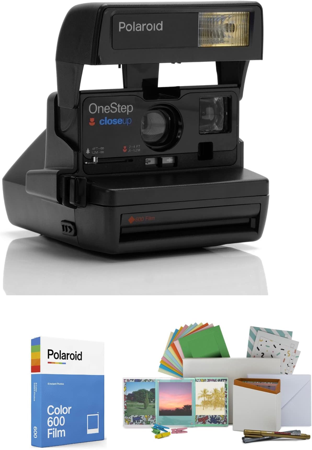 Amazon.com : Polaroid One Step Close up 600 Film Instant Camera ...