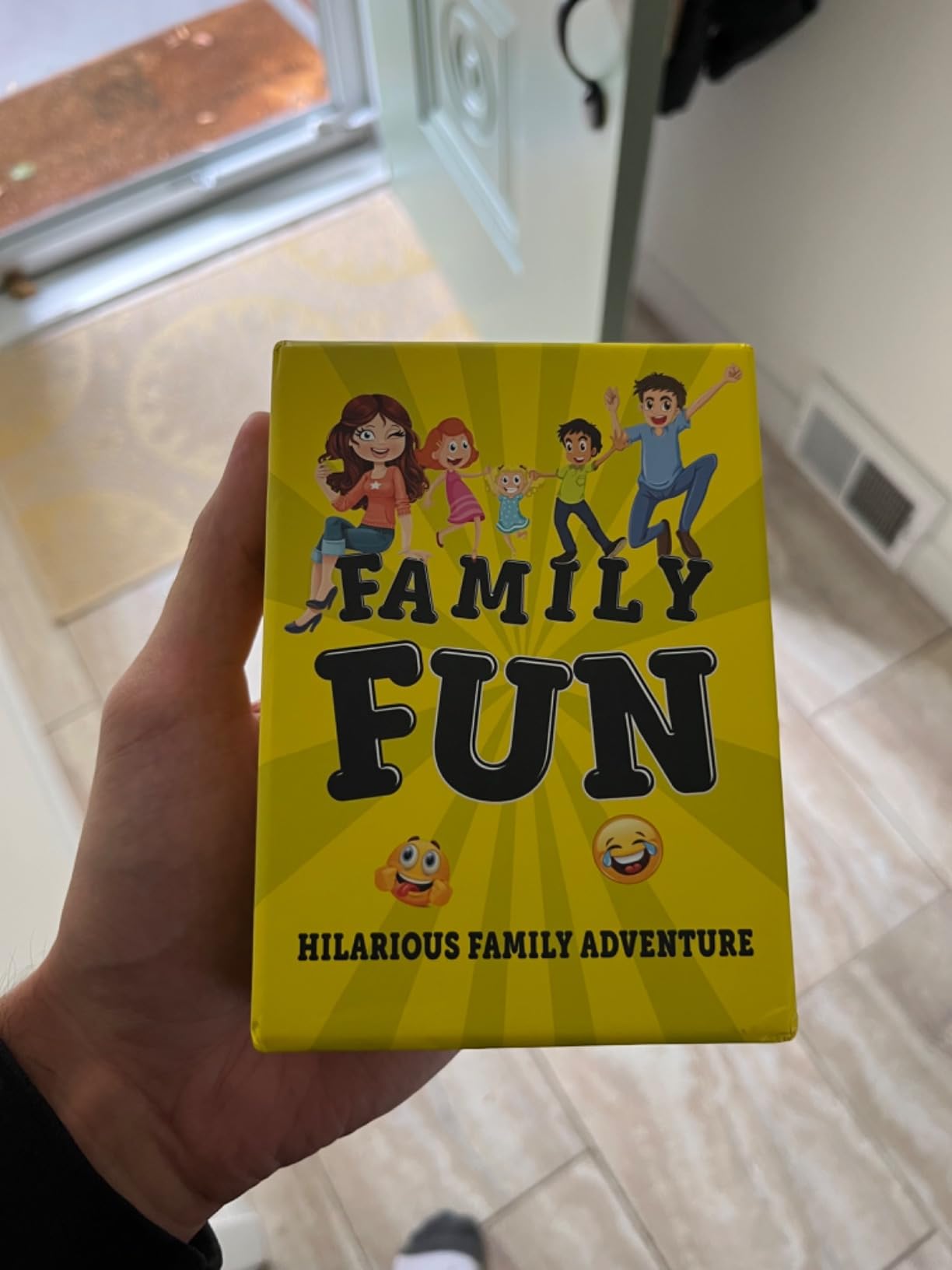 Amazon.com: FAMILY FUN Card Game, 200 Hilarious Dares & Conversation ...