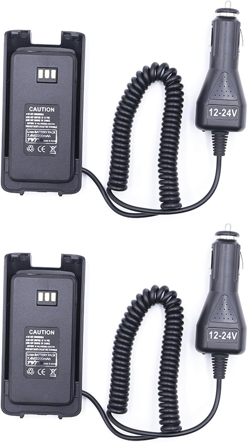 Amazon.com: 2 Pack MD-390 Car Charger Battery Eliminator for MD-UV390 ...