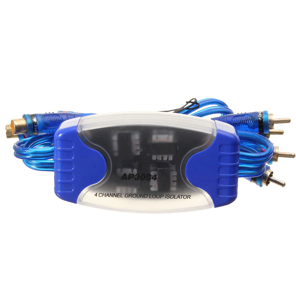 Buy VMS INDIA 4-Channel RCA Suppressor Noise Ground Loop Noise Isolator ...
