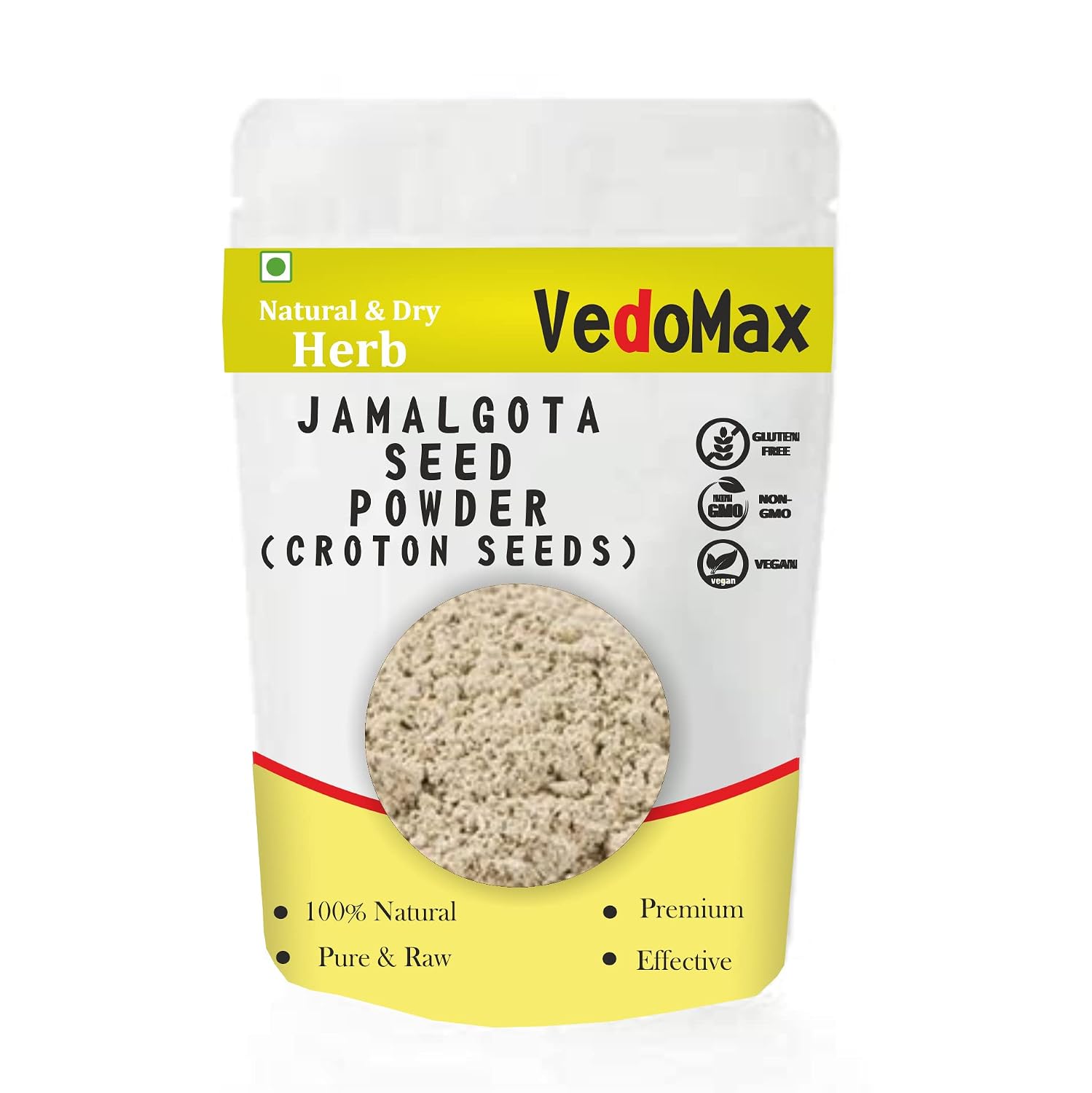 Buy VedoMax Jamalghota Powder | Jamalghota Beej Powder | Jamalgota Beej ...