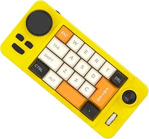 Color Illumination 19 Small Gaming Keyboard with Customizable Joystick ...