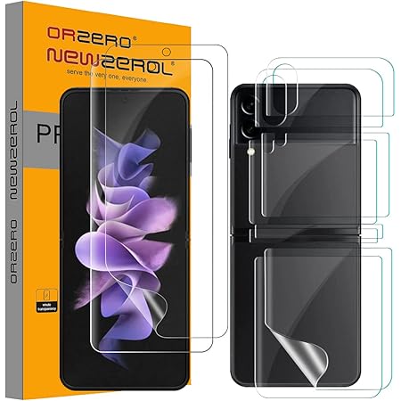 Amazon.com: Screen Protector Compatible for Samsung Galaxy Z Flip 3 ...