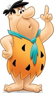 Amazon.com: Cardboard People Fred Flintstone Life Size Cardboard Cutout ...