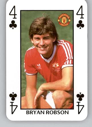Amazon.com: 2006 Waddingtons Manchester United Playing Card #4C Bryan ...