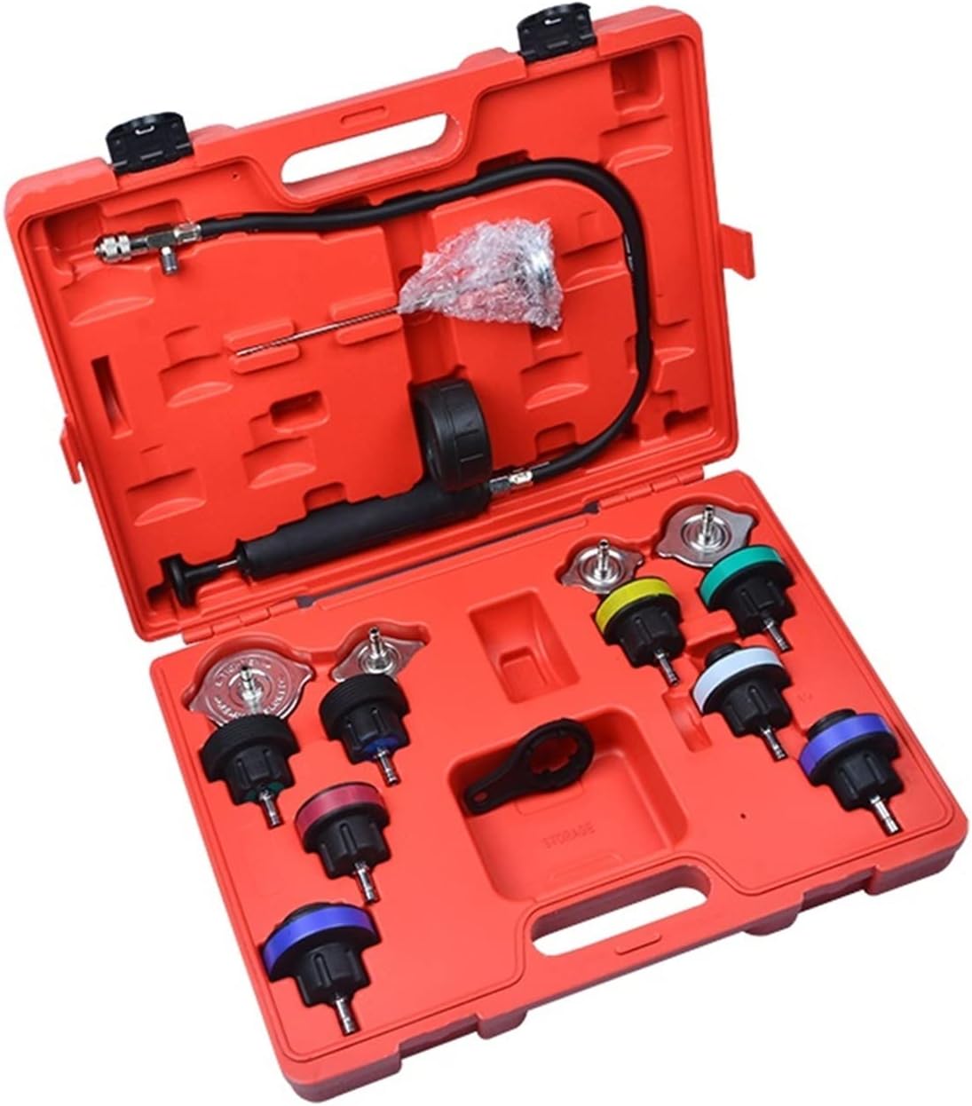Amazon.com: Coolant Pressure Tester kit 28Pcs Master Cooling Radiator ...