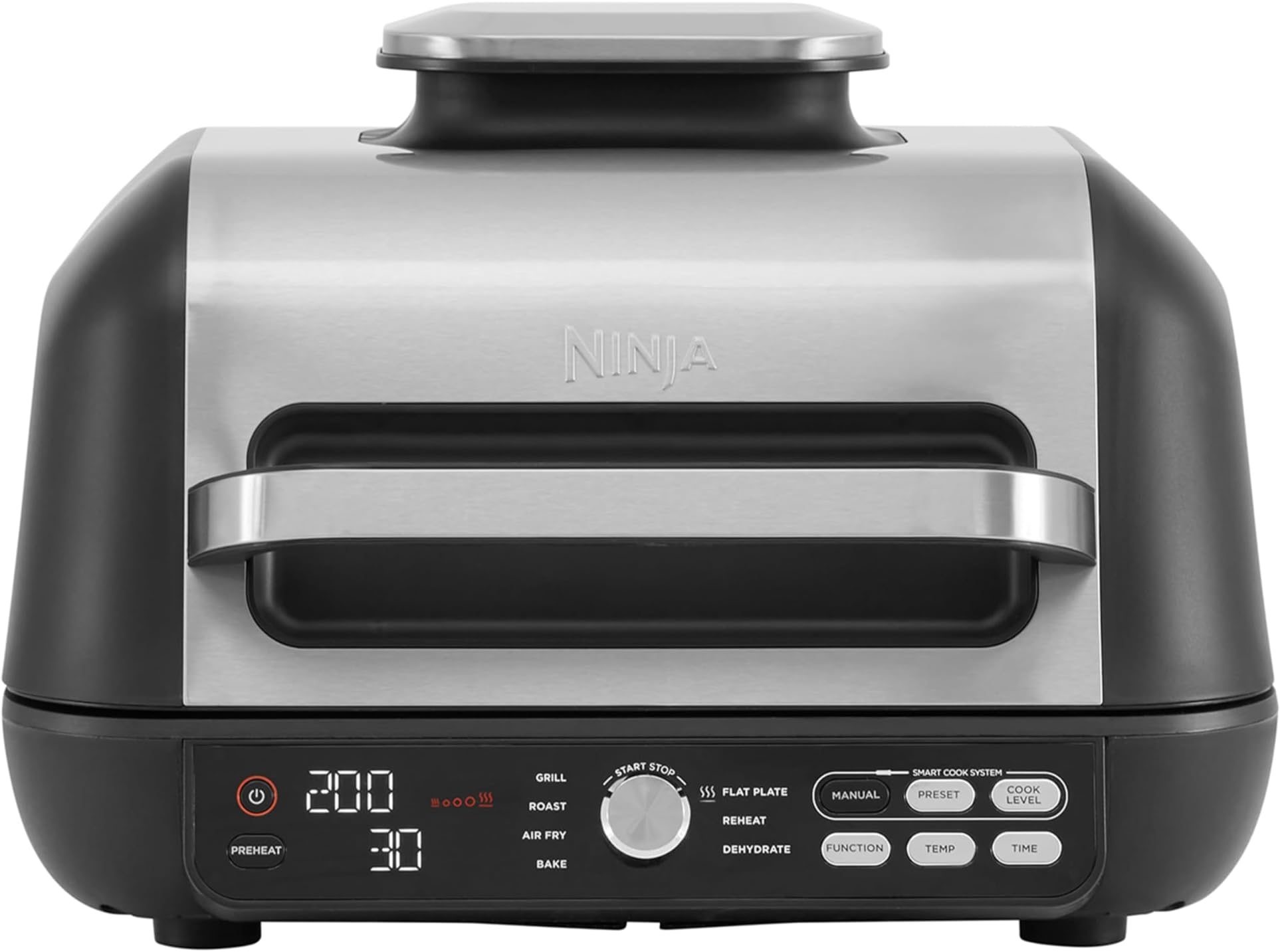 Ninja Foodi MAX PRO Health Grill, Flat Plate & Air Fryer 3.8L with ...