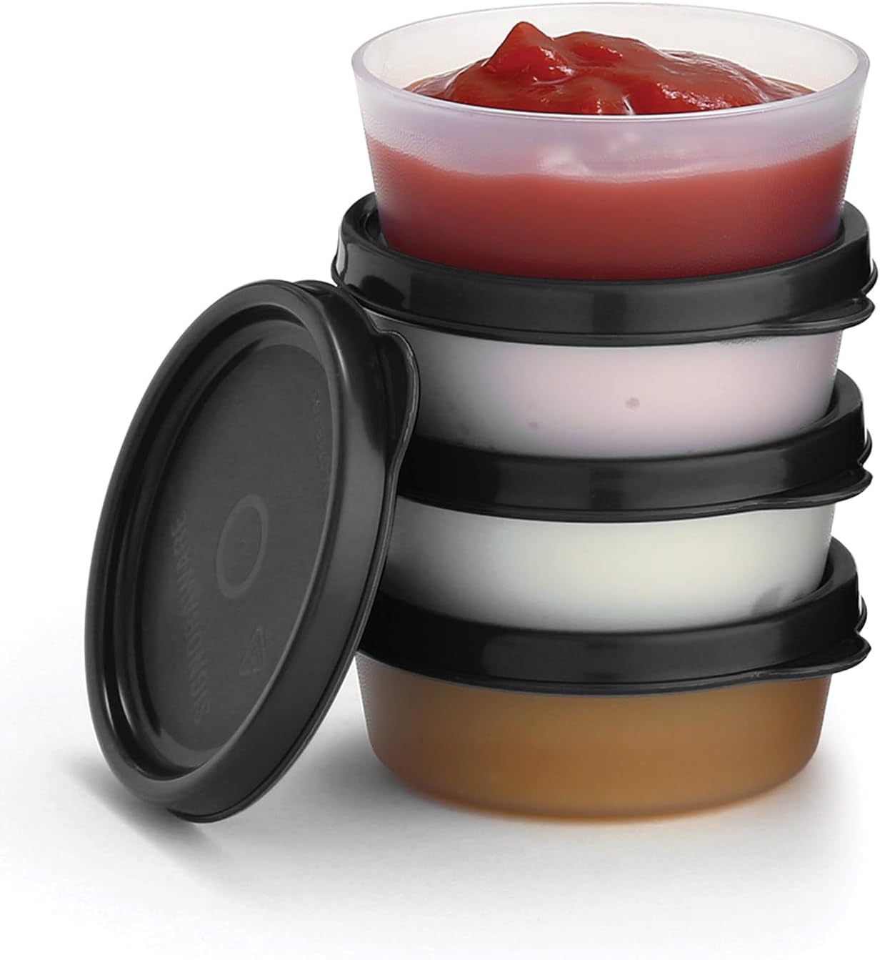 Amazon.com: Sistema 4 Dressing To Go Containers, 1.18 Ounce, 1-pack ...