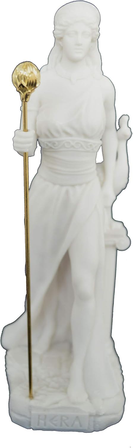 Amazon.com: Talos Artifacts Hera Sculpture Ancient Greek Goddess Active ...