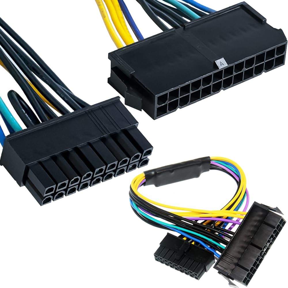 Amazon.com: DKARDU 24 Pin to 18 Pin ATX PSU Power Adapter Cable, 24P to ...