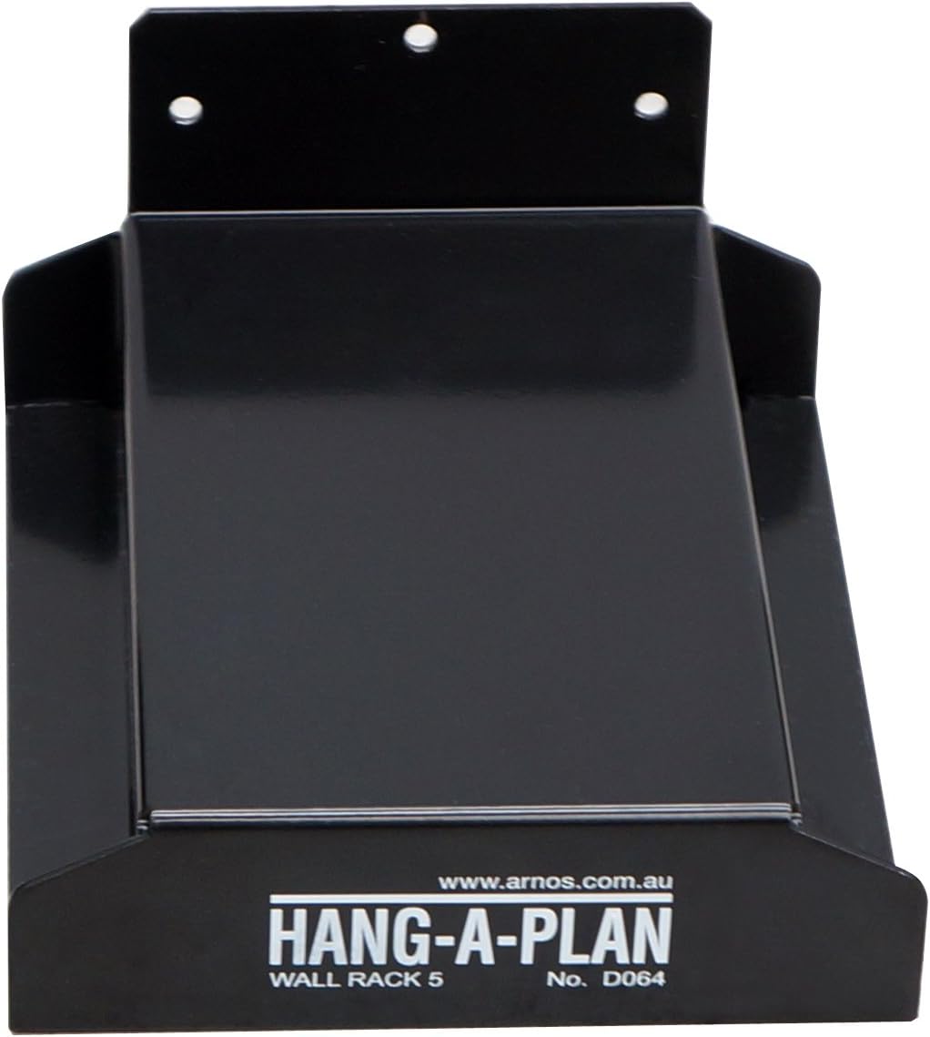 Amazon.com : Hang-A-Plan, 18-36 Inches Wall Rack, Stores up to 750 ...