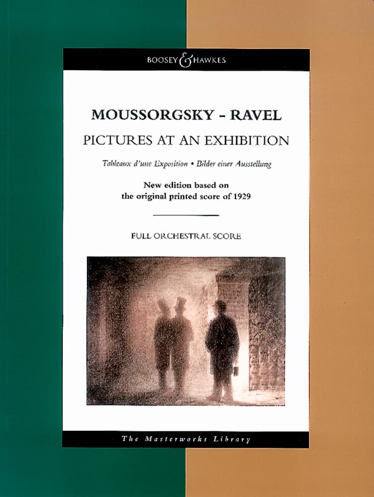 Moussorgsky: Pictures at an Exhibition | Full Orchestral Score Sheet ...