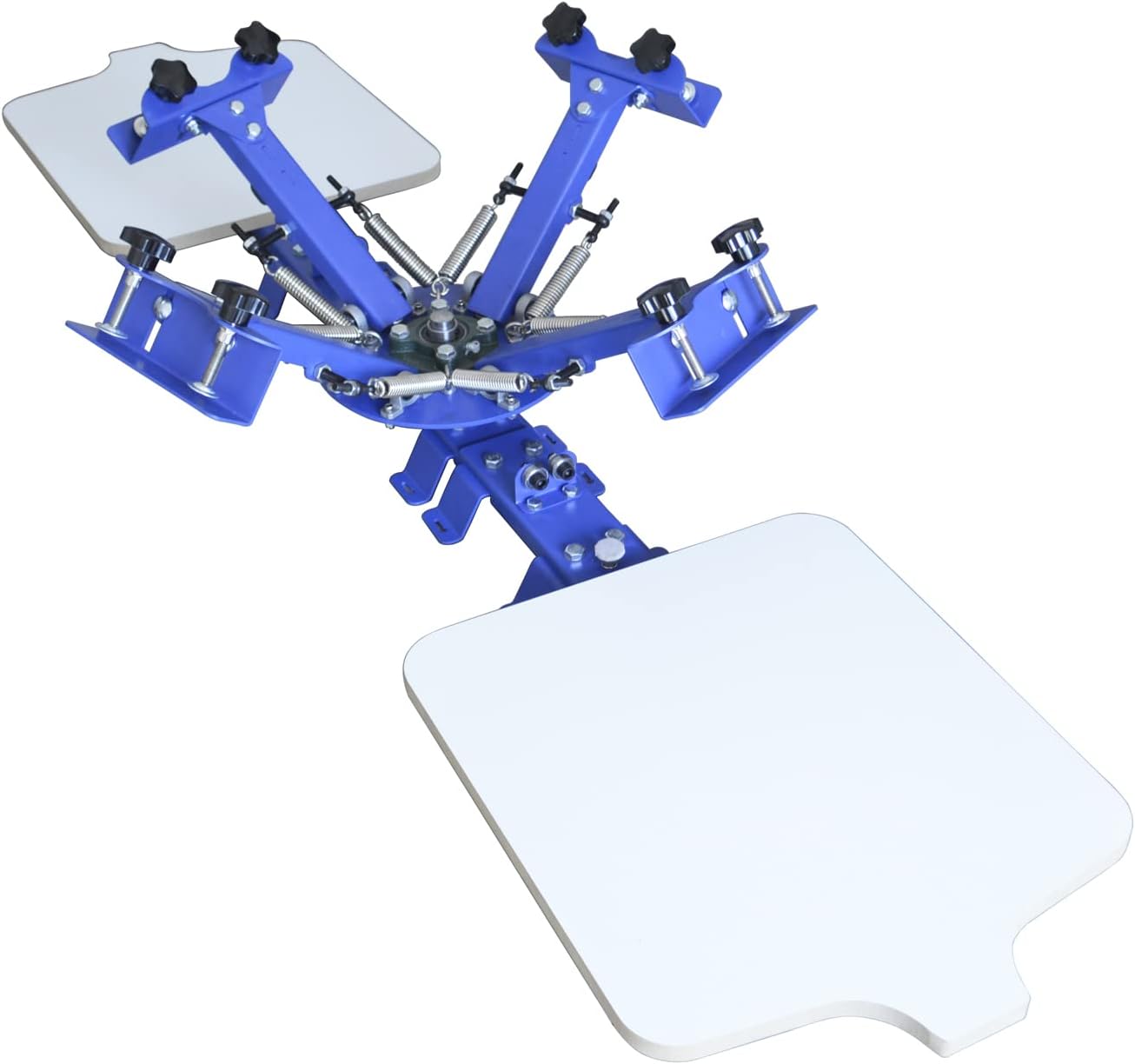 Buy TIANIUSEEN Silk Screen Printing Machine 4 Color 2 Station Screen buy-tianiuseen-silk-screen-printing-machine-4-color-2-station-screen