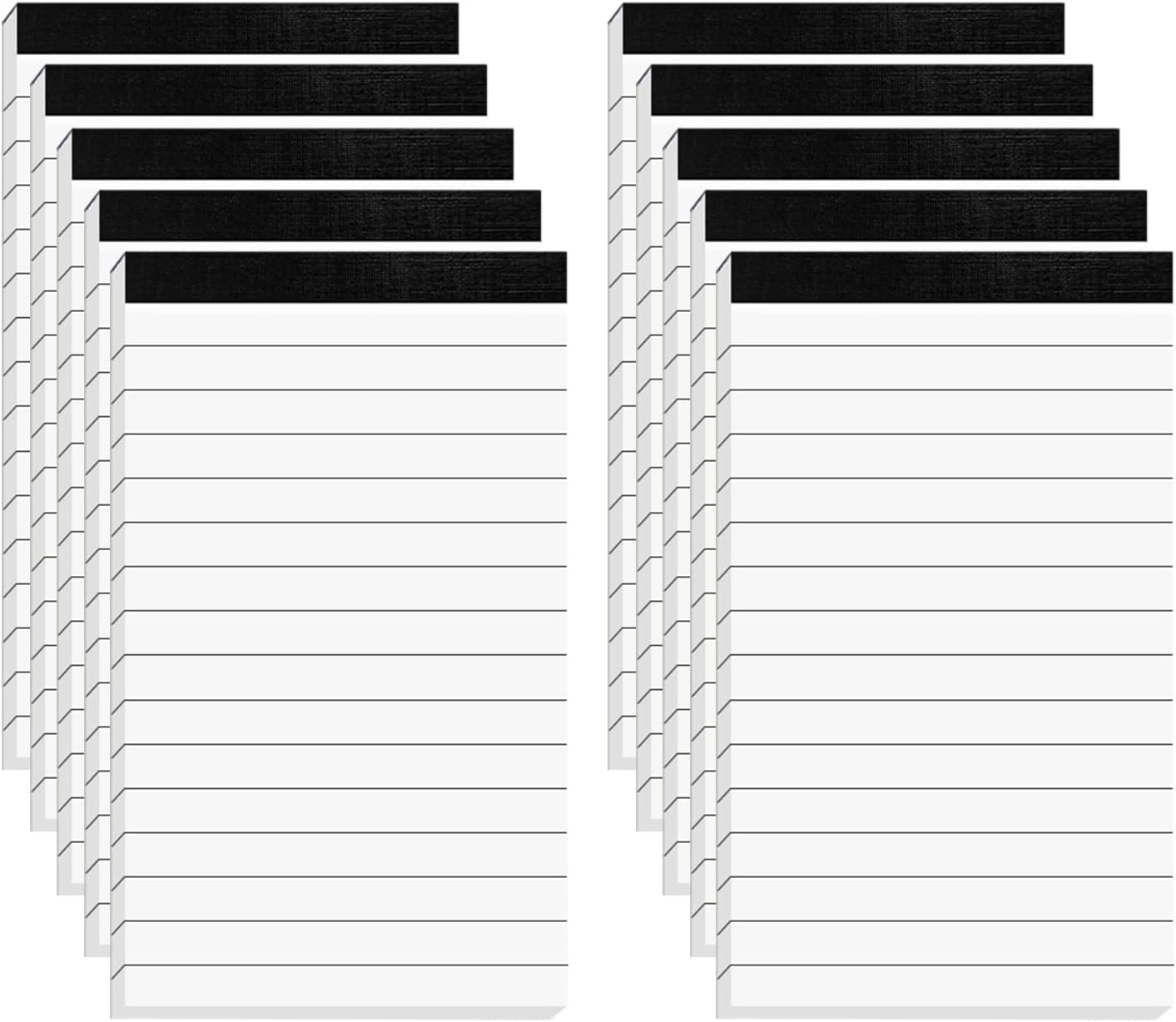 Amazon.com : 10 Pcs Note Pads Refills 3 x 5 inches Memo Small Notebook ...